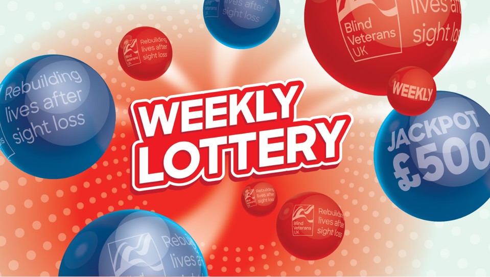 Play our raffle and lottery - Blind Veterans UK