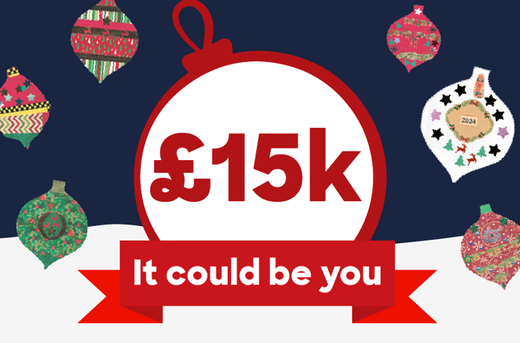 Play our lottery - Blind Veterans UK